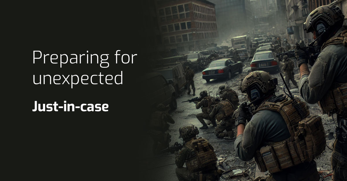 Just-in-Case training - the key to successful military operations
